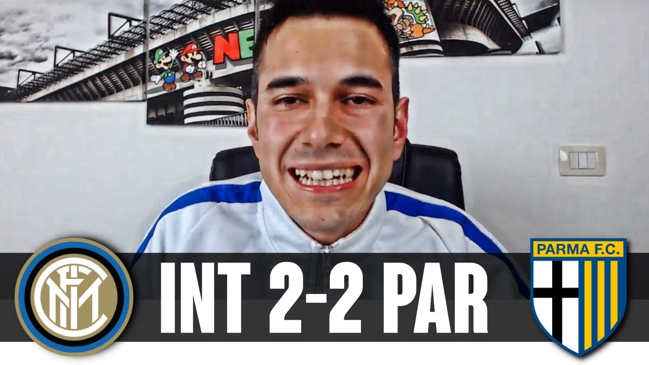 ROSICOOOOOO MA AMO L'INTER DI CONTE | Inter-Parma 2-2 - YouTube