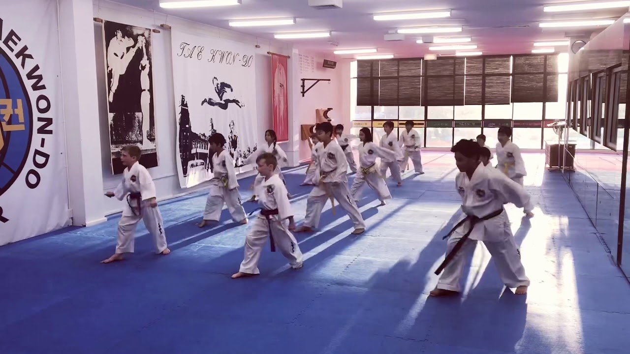 Taekwon-Do Front Rising Kick - YouTube