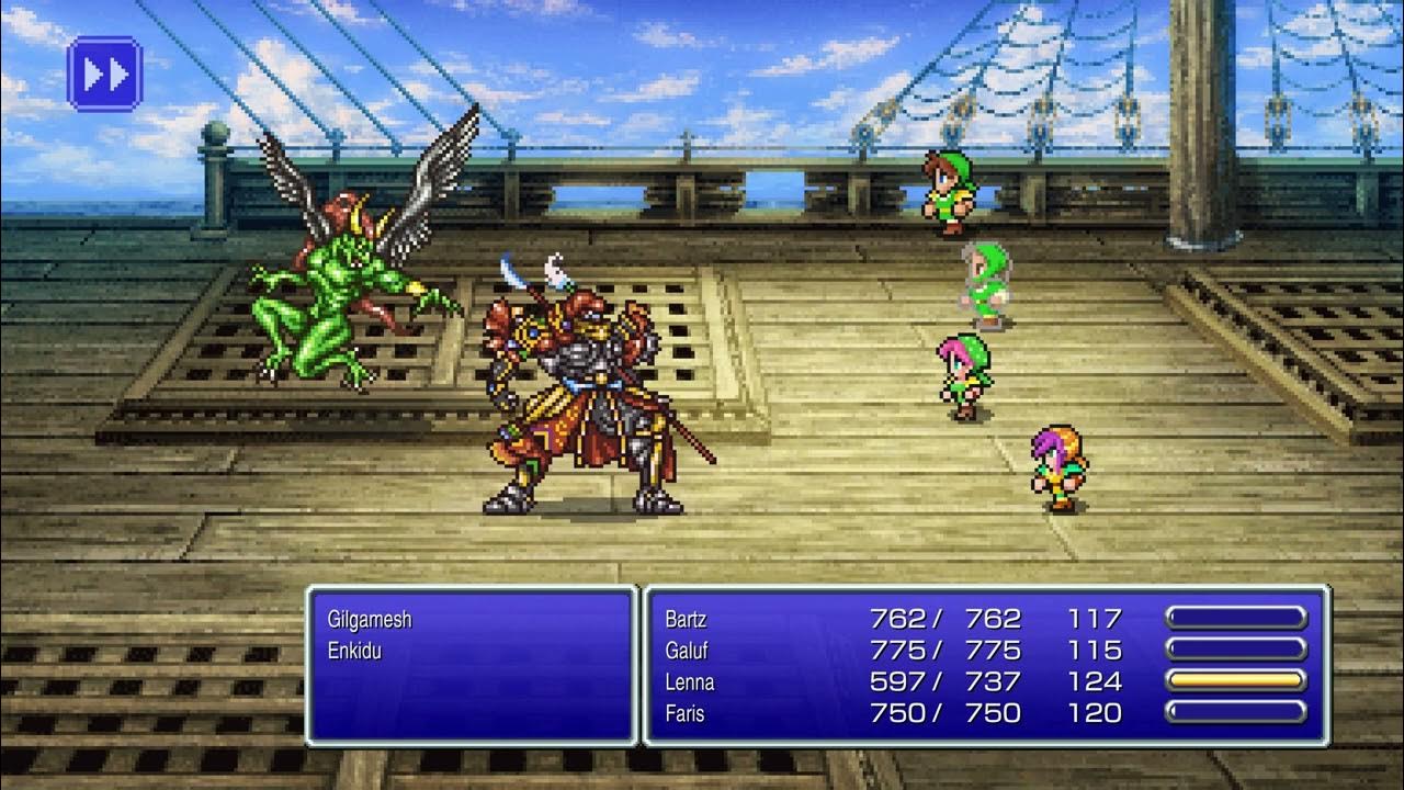FF5 (Rotating Class Challenge) Ep. 26 - Gilgamesh and Enkidu - YouTube