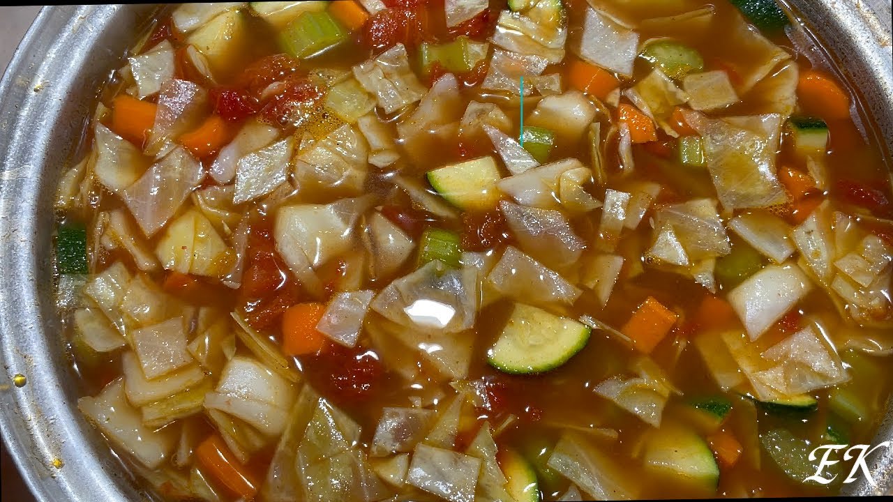Vegetable Soup ~ Restarant Sup - YouTube
