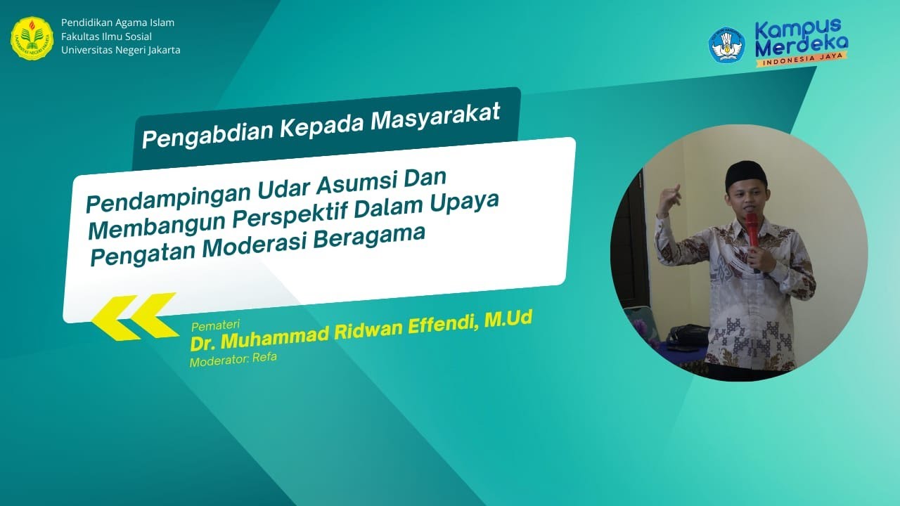 Muhamad Ridwan Effendi, S.Pd.I., M.Ud., Dr. | Pengabdian Kepada ...