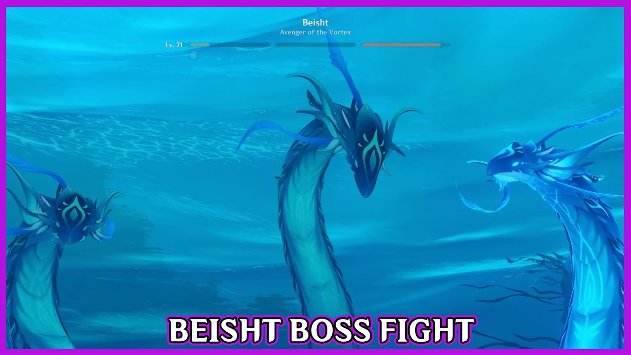 Beisht Boss Fight - Genshin Impact 2.4 - YouTube