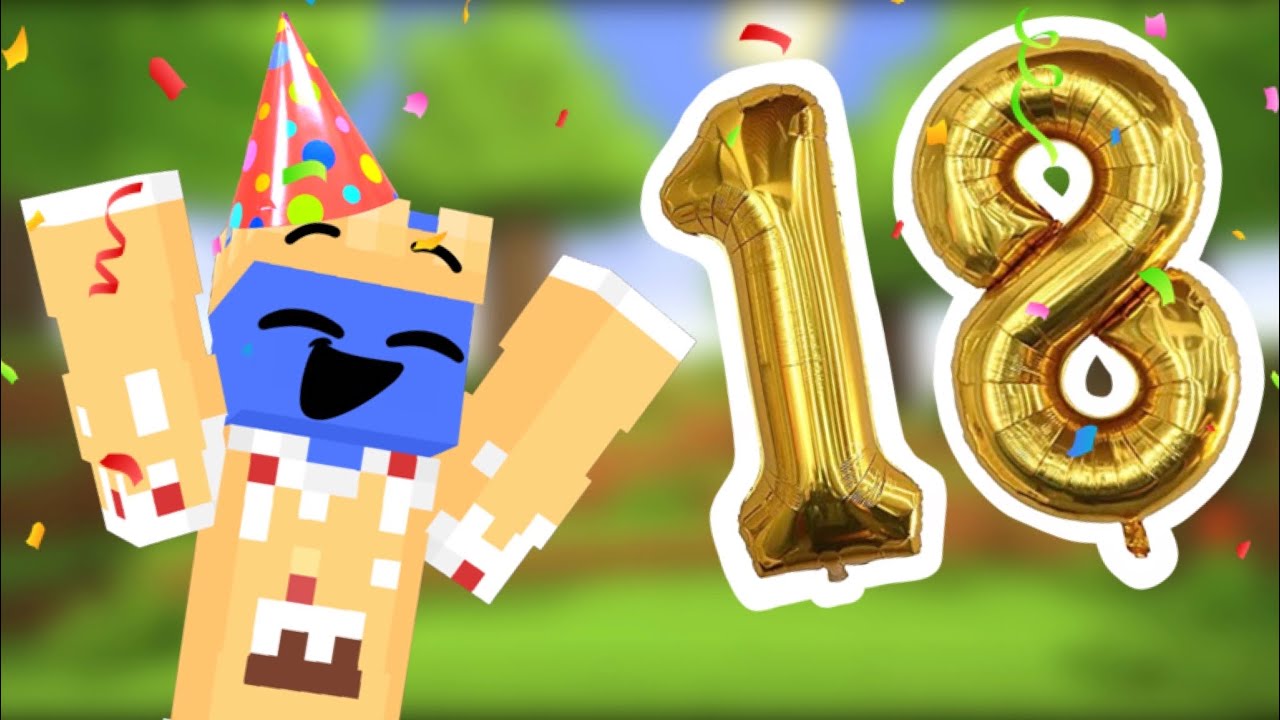 i turned 18 so i played minecraft like im 8 - YouTube