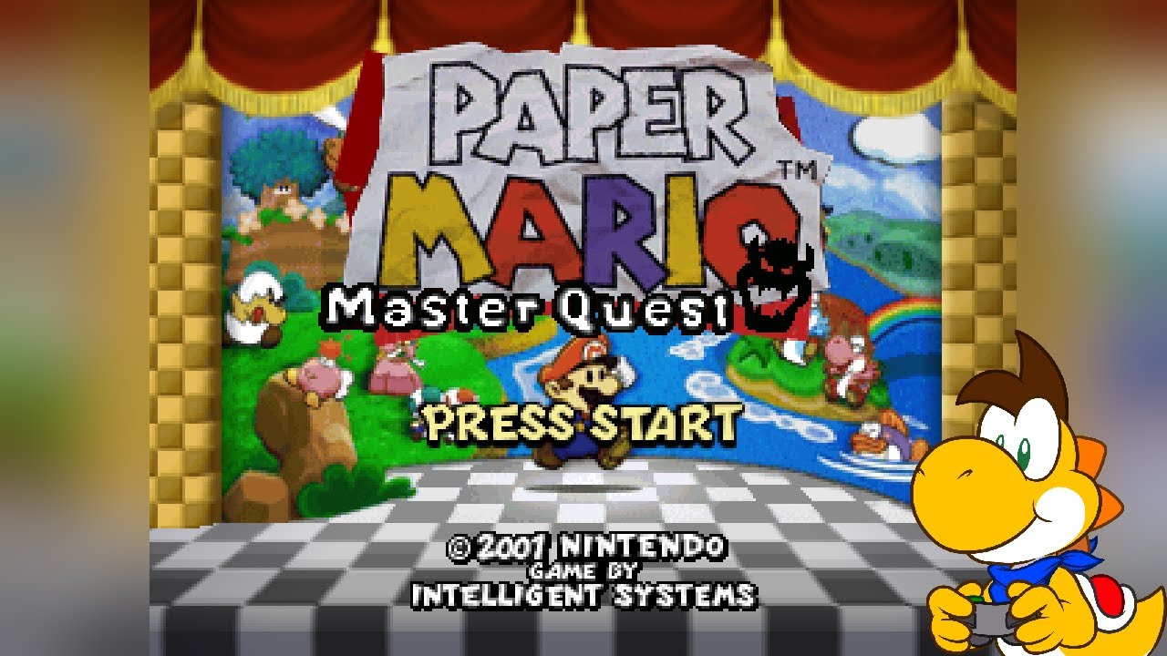 PAPER MARIO MASTER QUEST JR. (BLIND) - Part 3: Chapter 2 Pt. 2 - YouTube