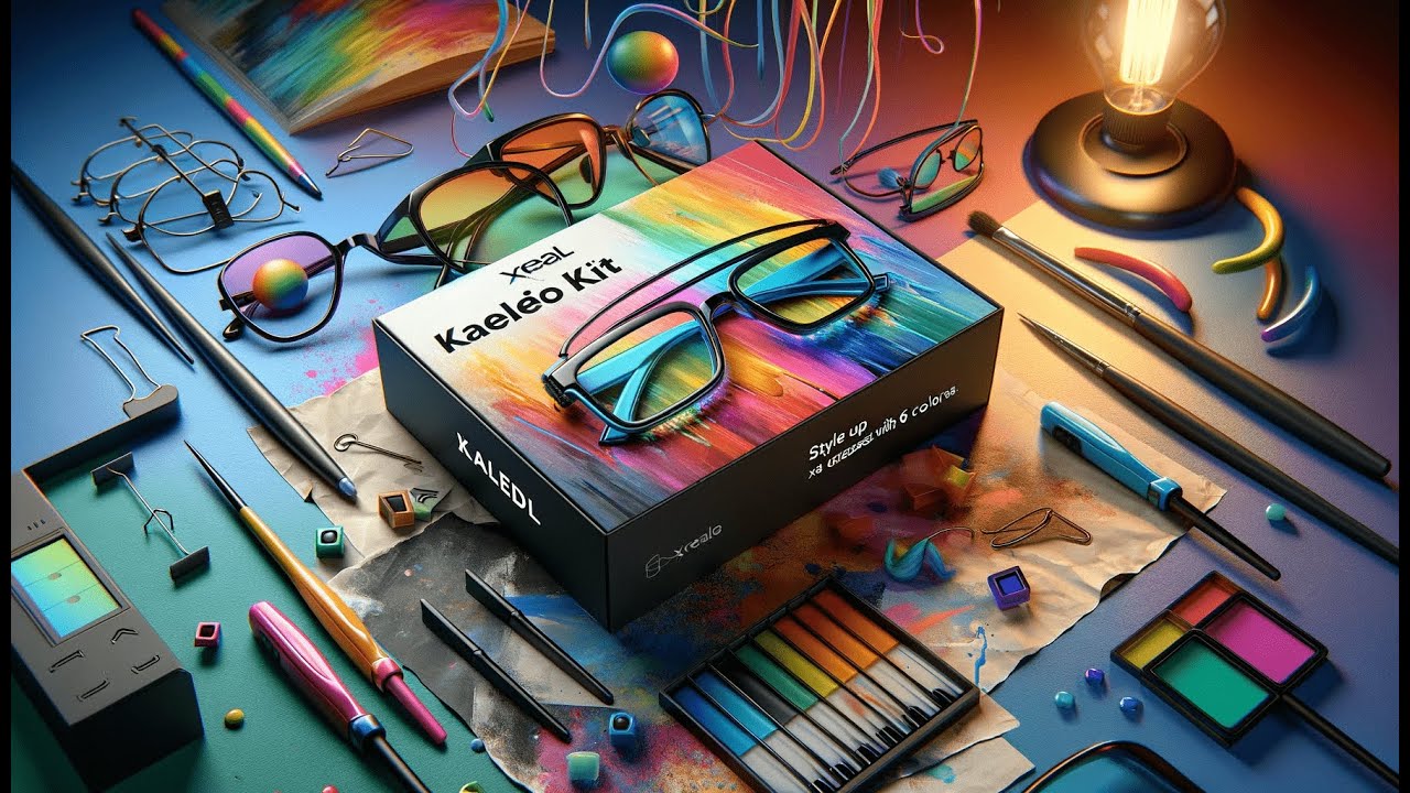🌈 Get Creative with XREAL Kaleido Kit for Your Glasses! 🌈 - YouTube