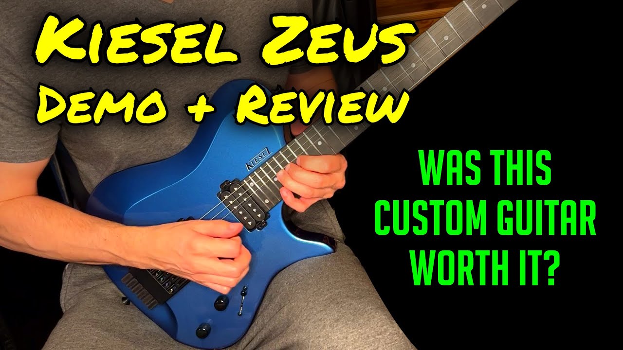 Kiesel Zeus Z6 Guitar - Demo & Review | Holdsworth Pickups - YouTube