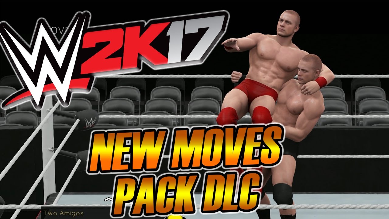 WWE 2K17 - DLC New Move Pack All Moves - YouTube