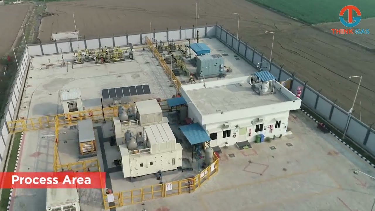 THINK Gas CGS, Machchiwara, Punjab - YouTube
