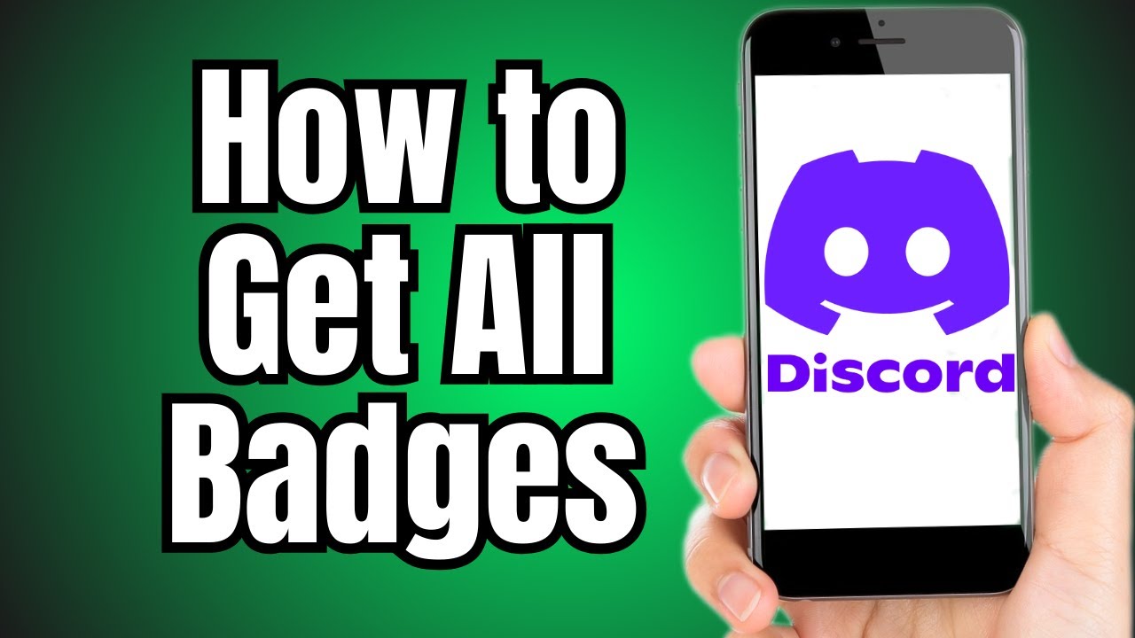 How to Get Discord Badges - YouTube