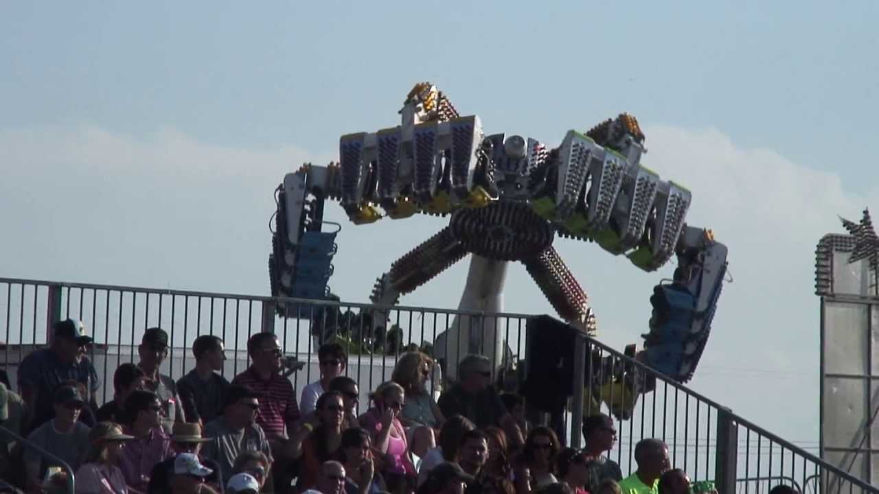 Scary Ride at Arapahoe County Fair - YouTube