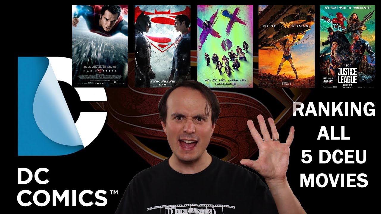 Ranking All 5 DCEU Movies Worst to Best - YouTube