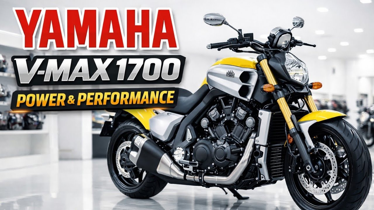 2026😱 Yamaha VMAX 1700 Is BACK! The Ultimate Muscle Bike Returns ...