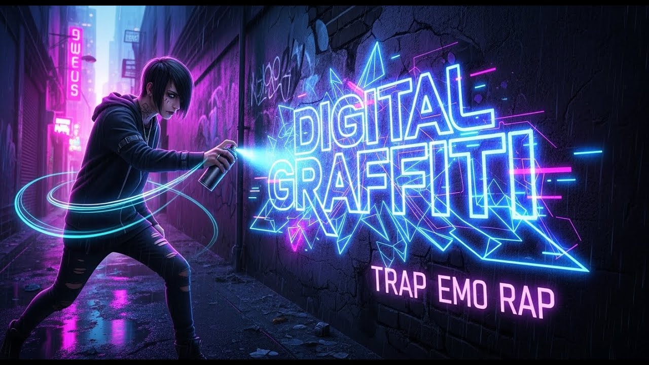 This Emo Kid Hacked the Alley with Fire Beats 🔥 | Trap Emo Rap Neon ...