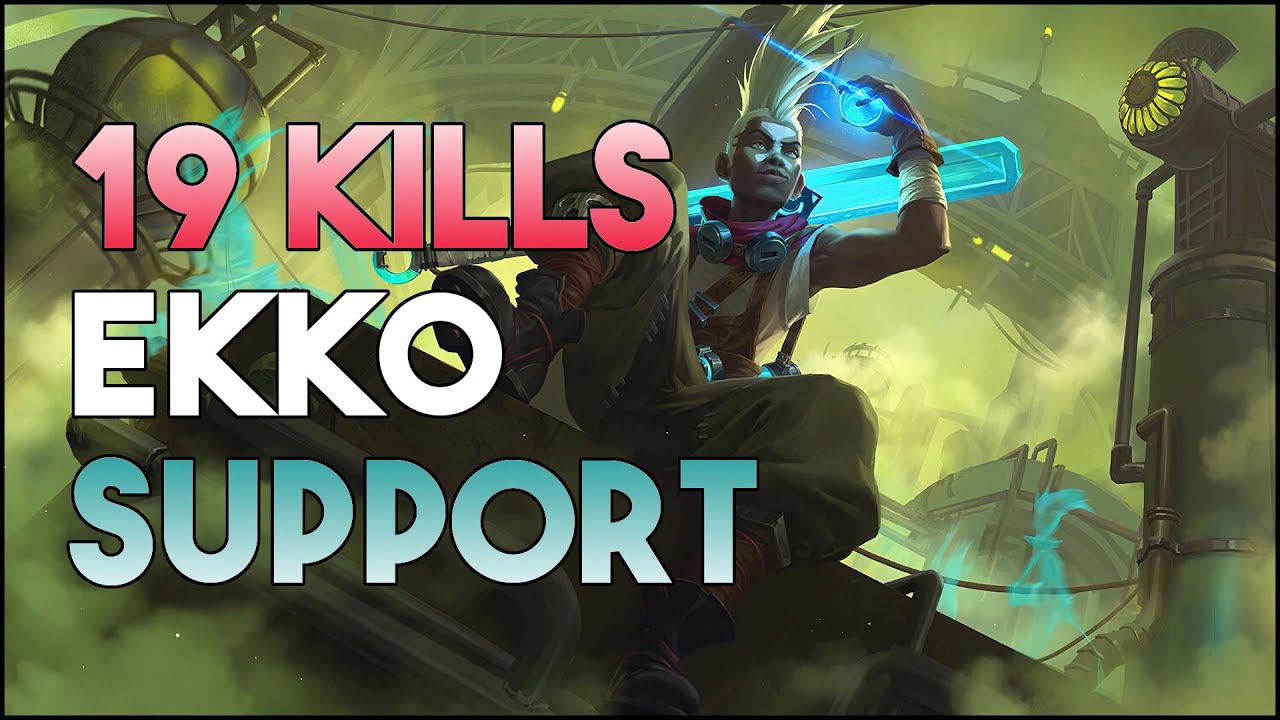 Ekko Support is Viable | Ekko Support Gameplay - YouTube