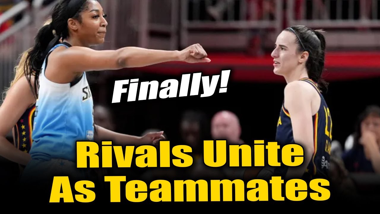 WNBA Rivals Unite: Caitlin Clark and Angel Reese Team Up for the 1st ...