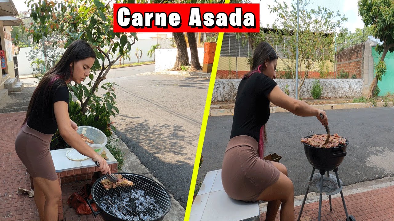 Haciendo Carne Asada Con Mi Mama *Nos Echamos Las Beers* - YouTube