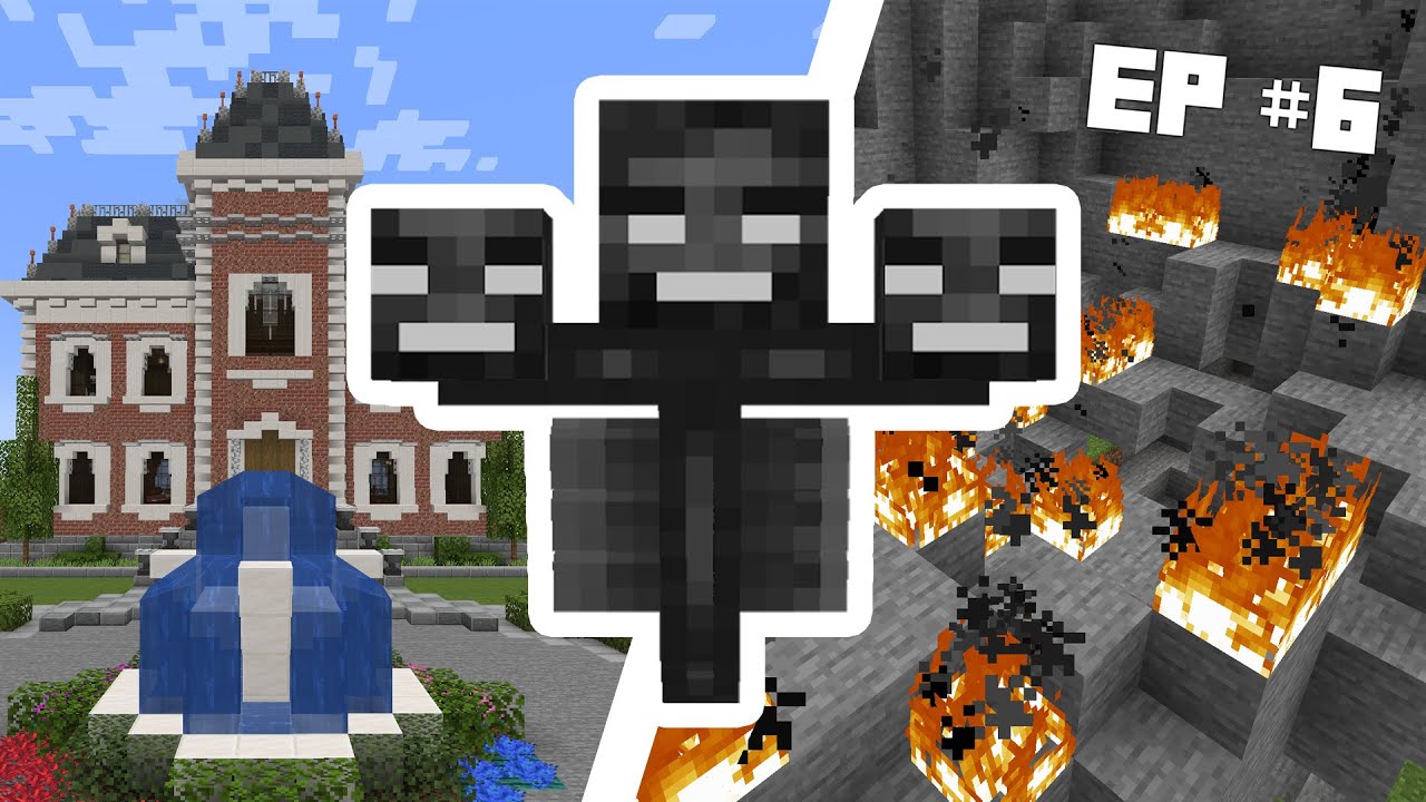 Minecraft, but the Wither DESTROYED EVERYTHING (#6) - YouTube
