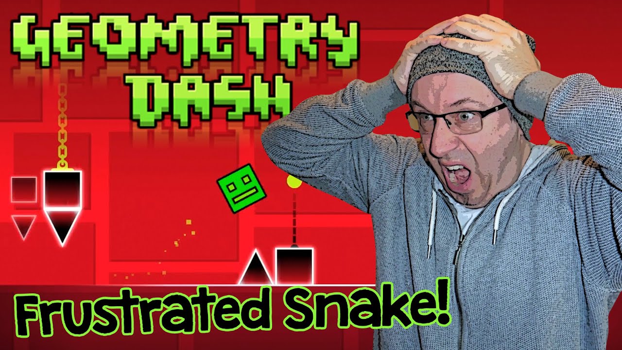 Geometry Dash - FRUSTRATED SNAKE! - YouTube