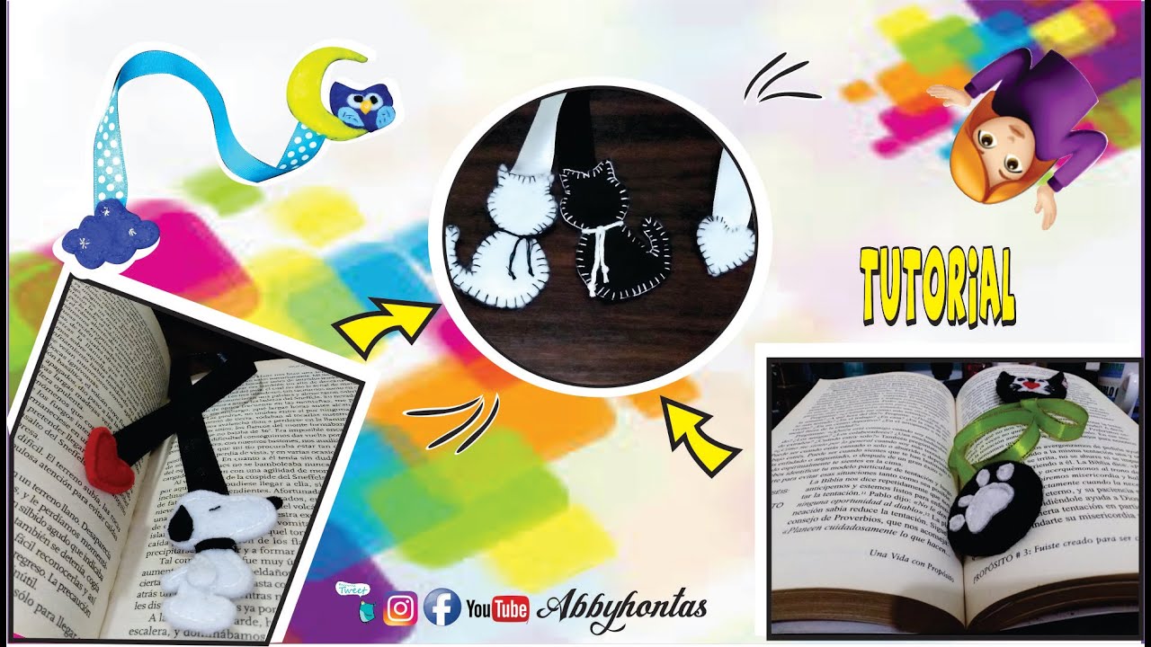 📖Separadores de Libros Creativos📚 / DIY'S de 📒Libros 📓 - YouTube