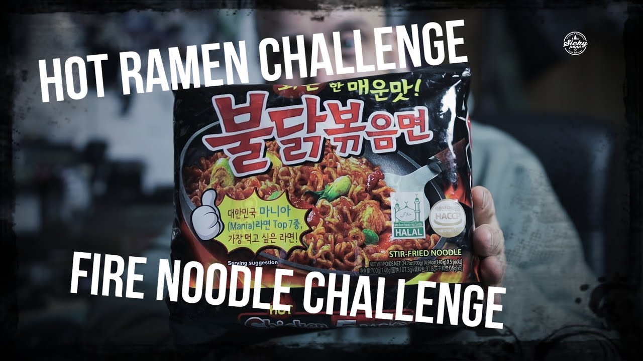 Hot Ramen Challenge | Fire Noodle Challenge - YouTube