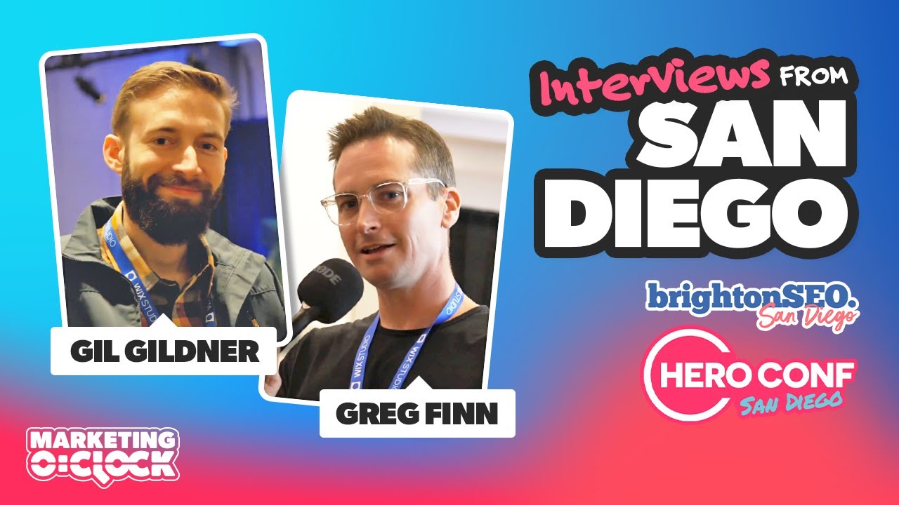 An interview with Gil Gildner from BrightonSEO & HeroConf - YouTube