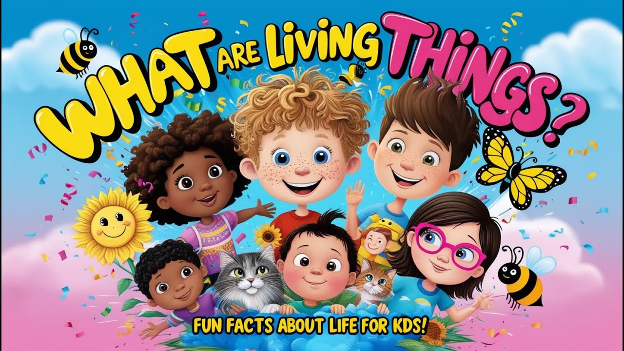 What Are Living Things? Fun Facts About Life for Kids! - YouTube