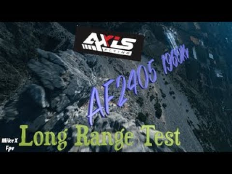 AF245(Axisflying) 1960Kv Long Range Test Flight***My New Favourite ...