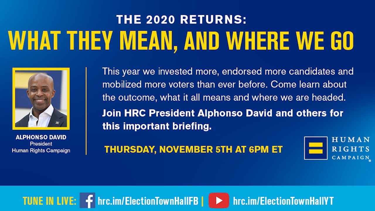 The 2020 Returns: What They Mean, and Where We Go - YouTube
