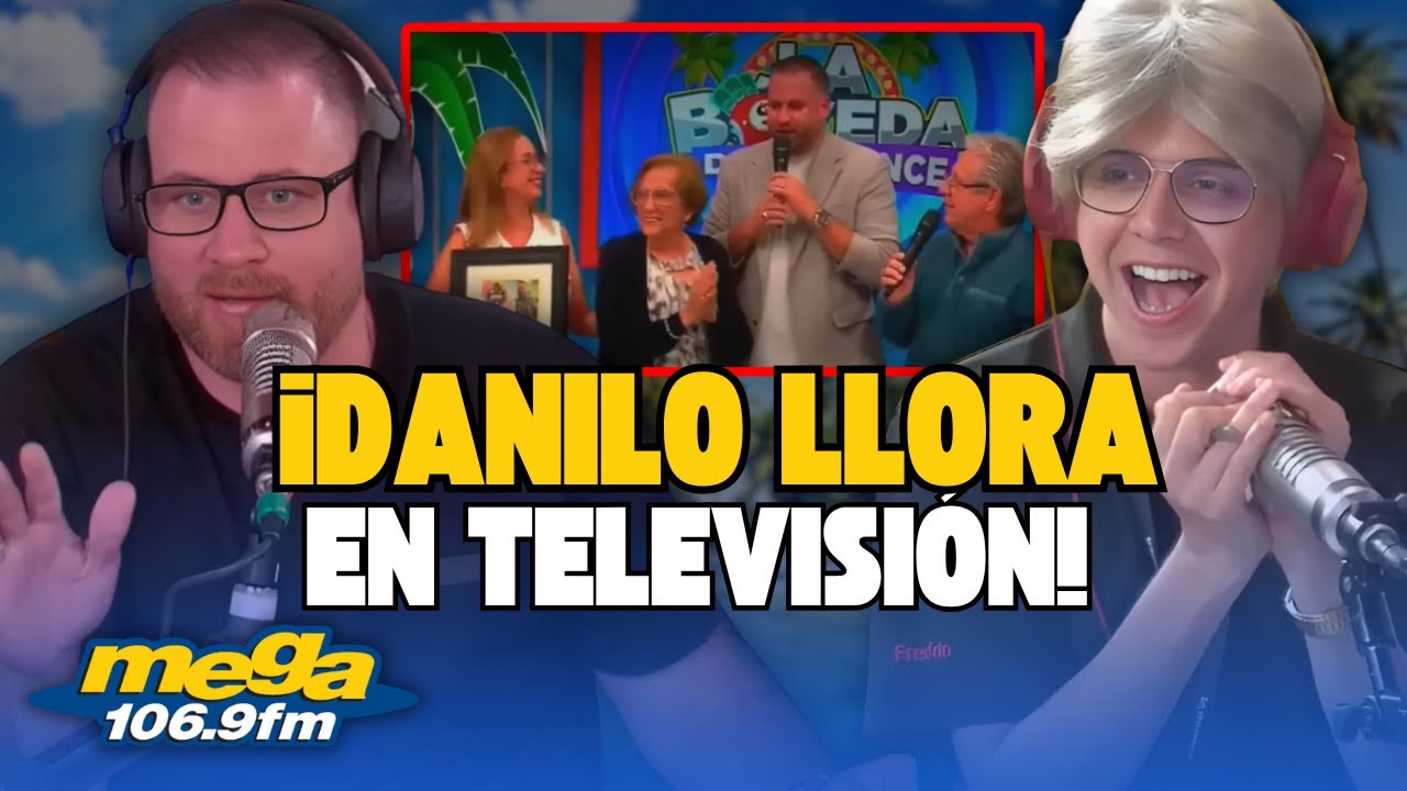 ¡Danilo se Quiebra en Tele11! Homenaje, Lágrimas y Sorpresas en El Mega ...