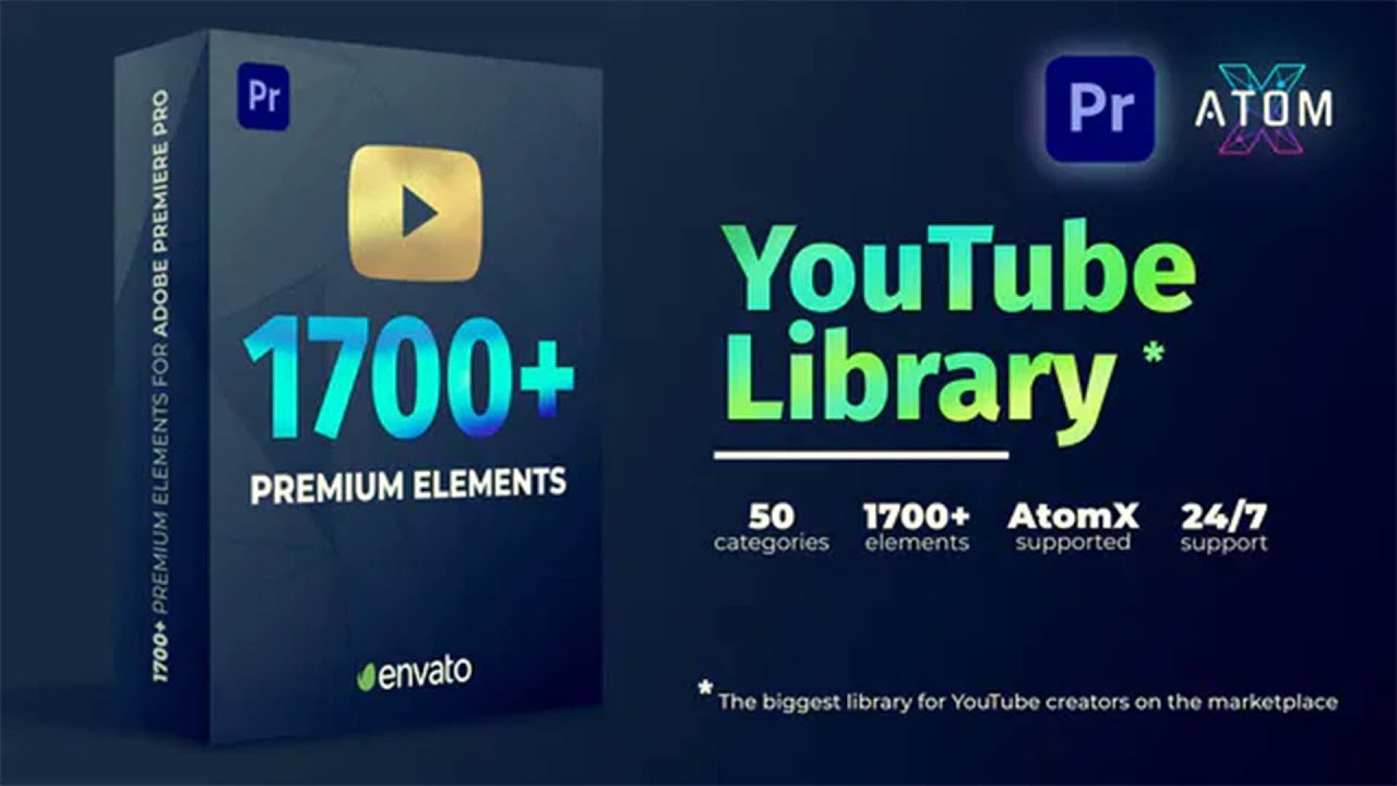 YouTube Pack - The Ultimate Library for Premiere Pro - YouTube