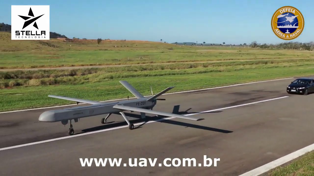 Atobá, o novo drone militar brasileiro da Stella Tecnologia. - YouTube