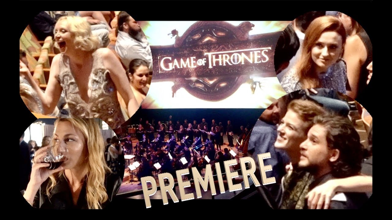 Game Of Thrones PREMIERE And After Party Was Totally Unreal 😍 - YouTube