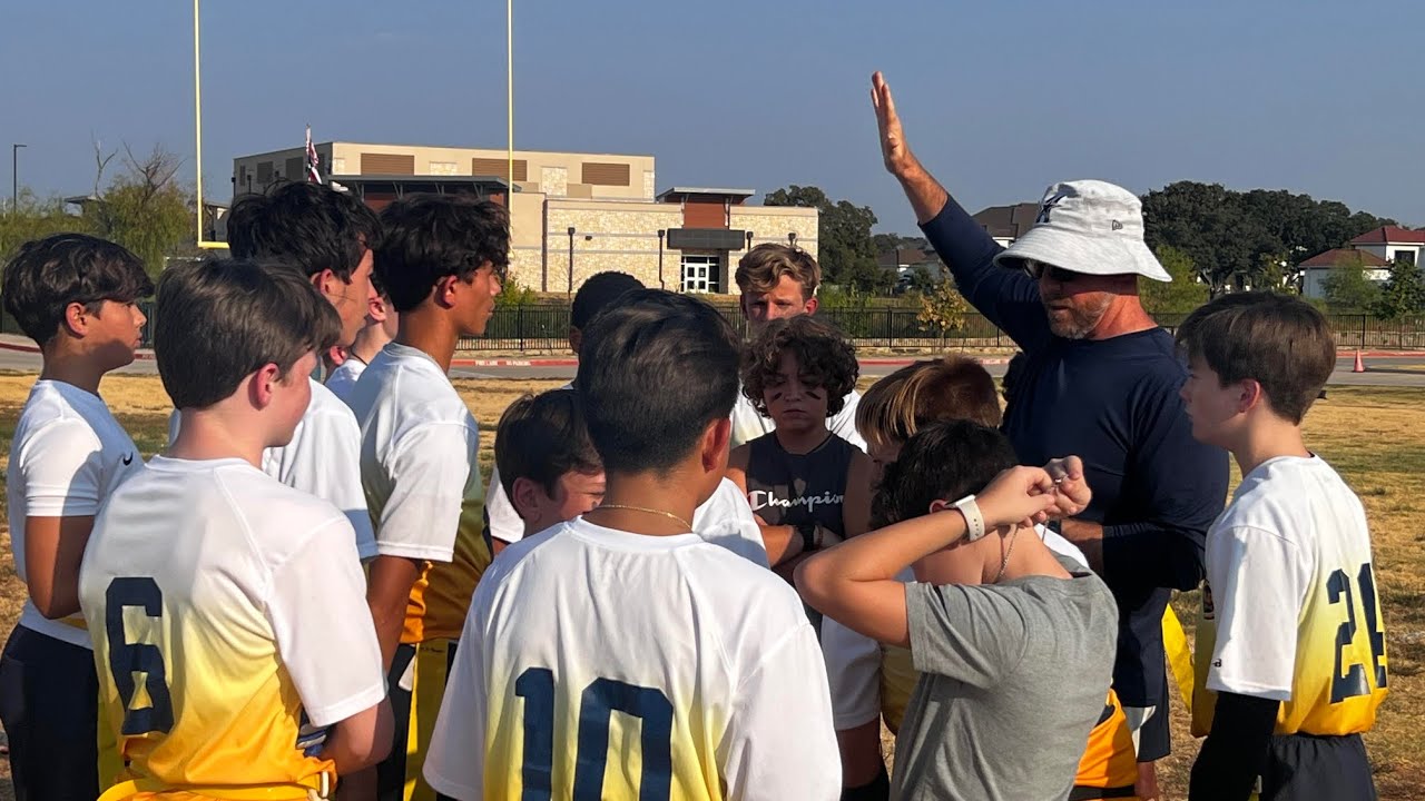 FCA Prosper Lions - Middle School Scrimmage vs Flower Mound - YouTube