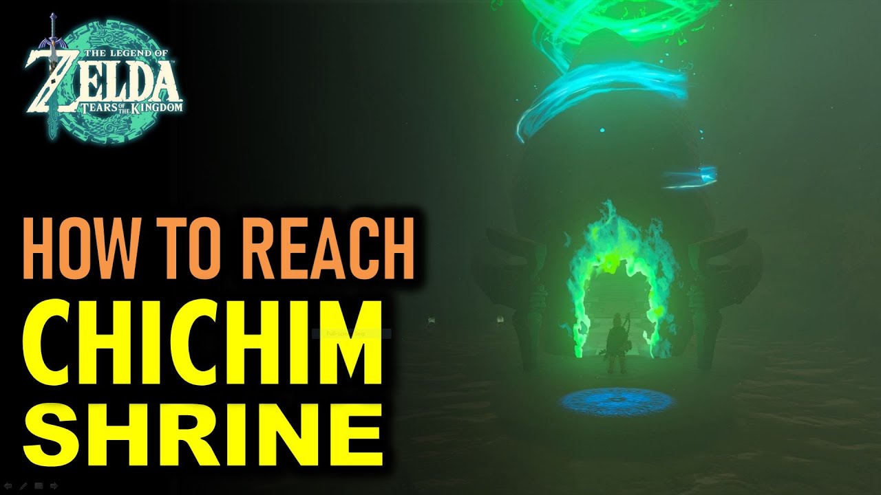 How to Reach Chichim Shrine in Ancient Prison Ruins in Gerudo Desert ...