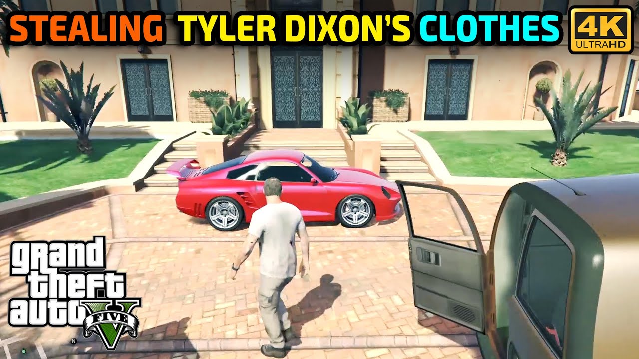 GTA 5 - STEALING TYLER DIXON'S CLOTHES | GAMEPLAY - YouTube