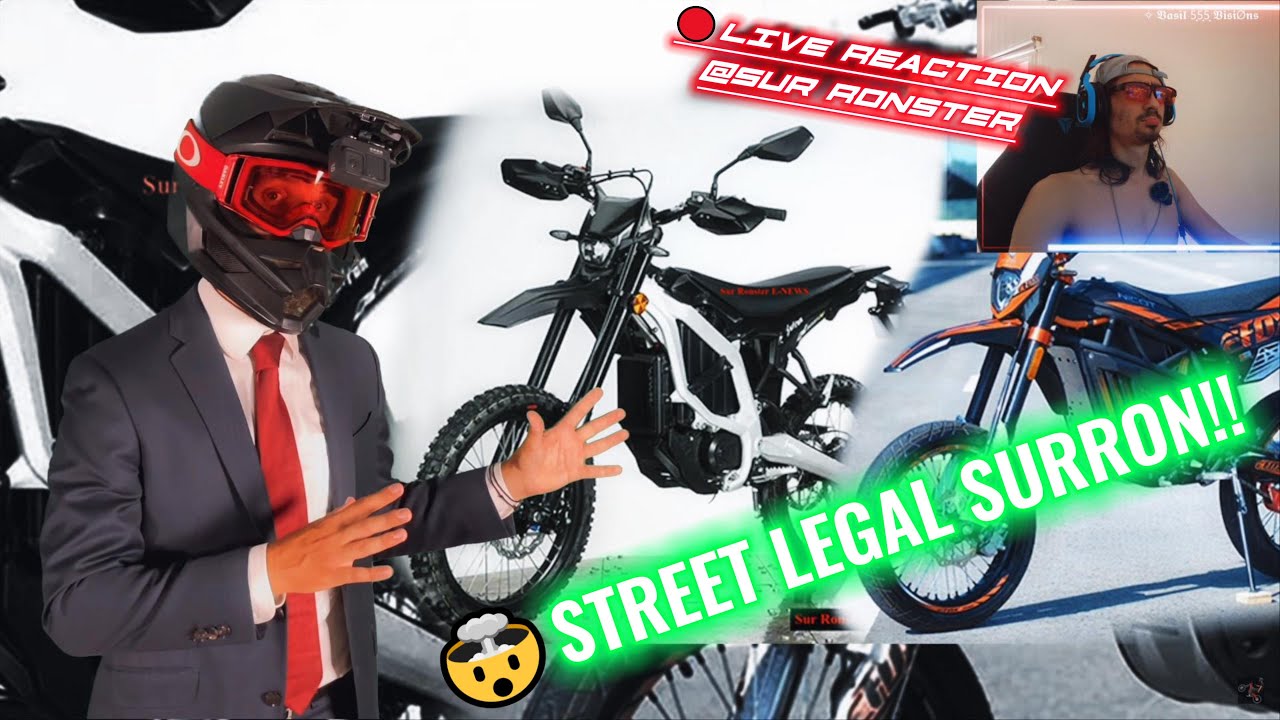 *REACTION VIDEO* New Sur Ron is STREET LEGAL // E-NEWS Ep. 001 ...