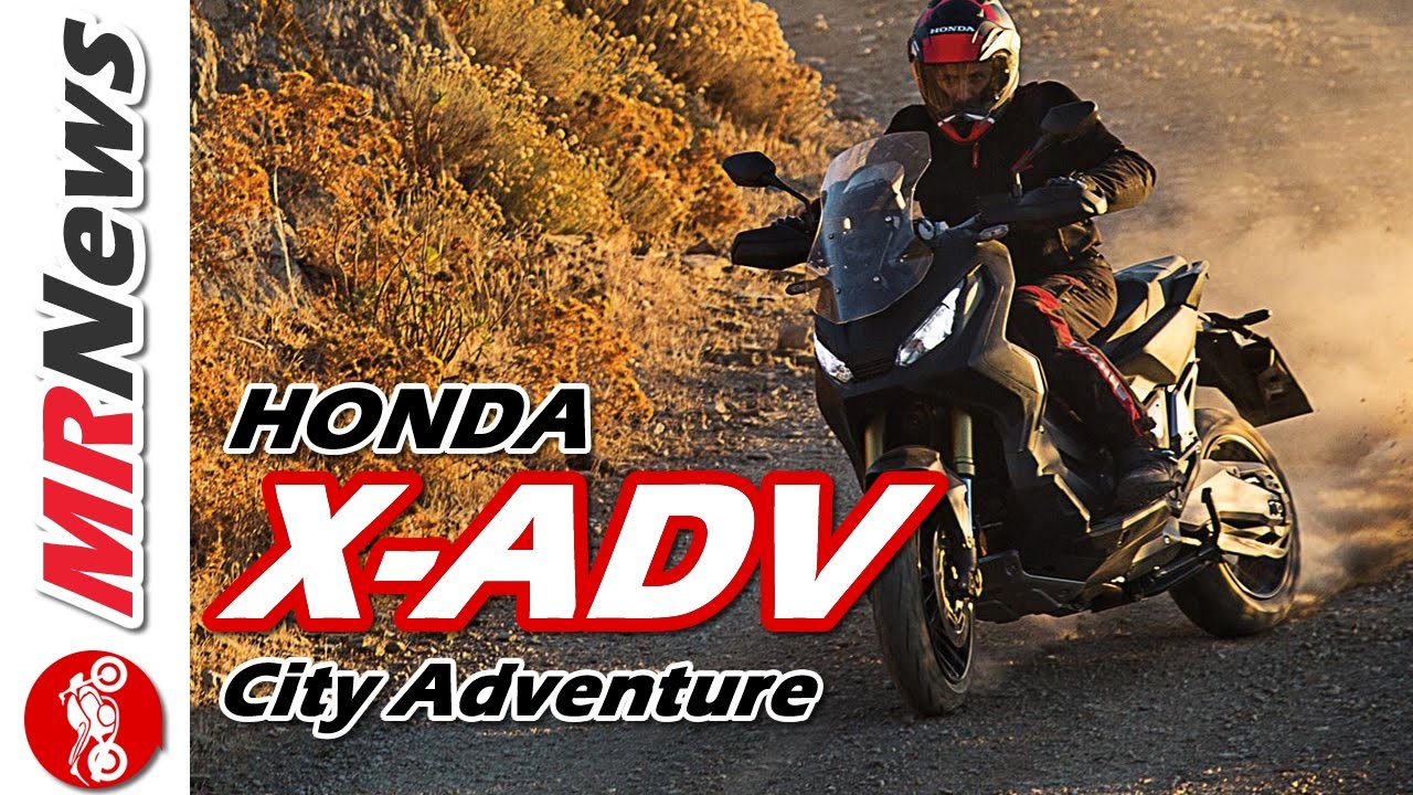 MRnews 17 - Honda X-ADV City Adventure scooter de 750cc - YouTube