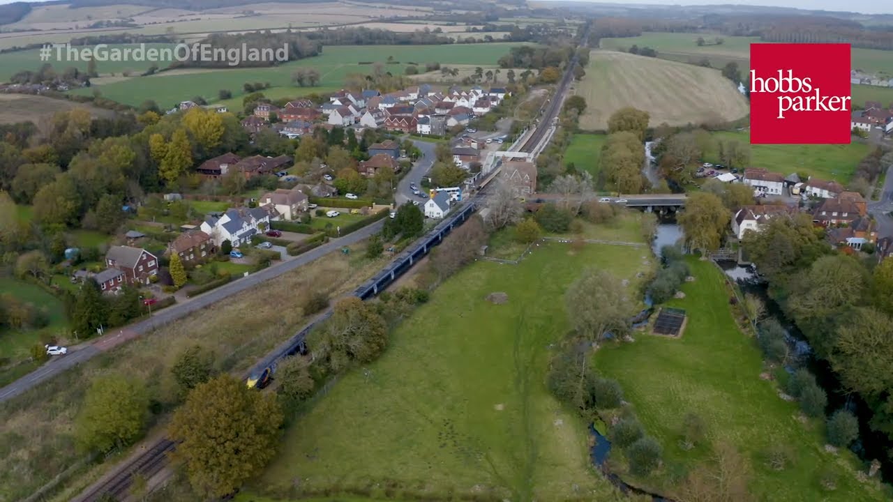 Flyover Video - Wye, Kent - YouTube