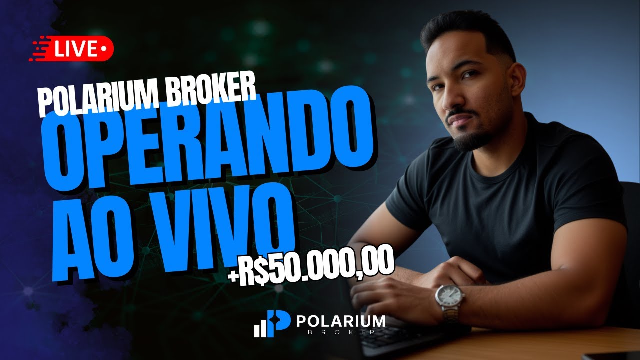 OPERANDO AO VIVO COM VOCÊS 🔥 ALAVANCAGEM NA POLARIUM BROKER - YouTube