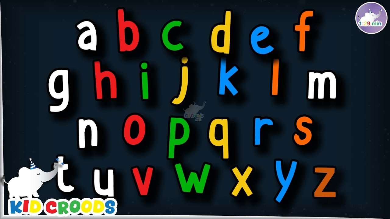 ABC Song - Learn ABC Alphabet for Children - Education Nursery Rhymes & Kids Songs | Kid Croods ...