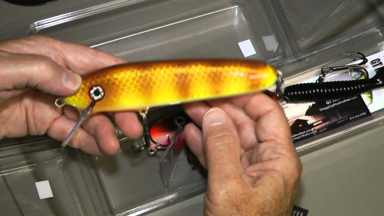 Smuttly Dog lure and GT Baits, Jack Cobb lures tutorial review ...