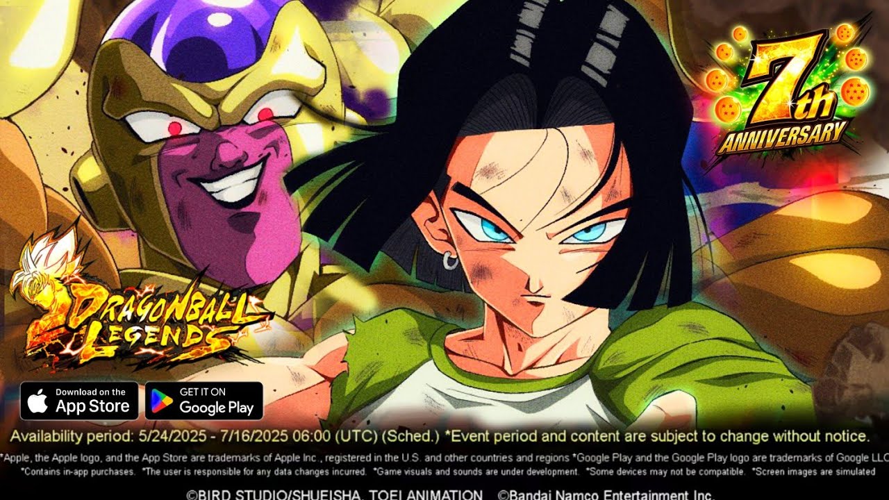 PART 2! DRAGON BALL LEGENDS: ANDROID 17 AND FRIEZA LEGENDS LIMITED ( 7 ...