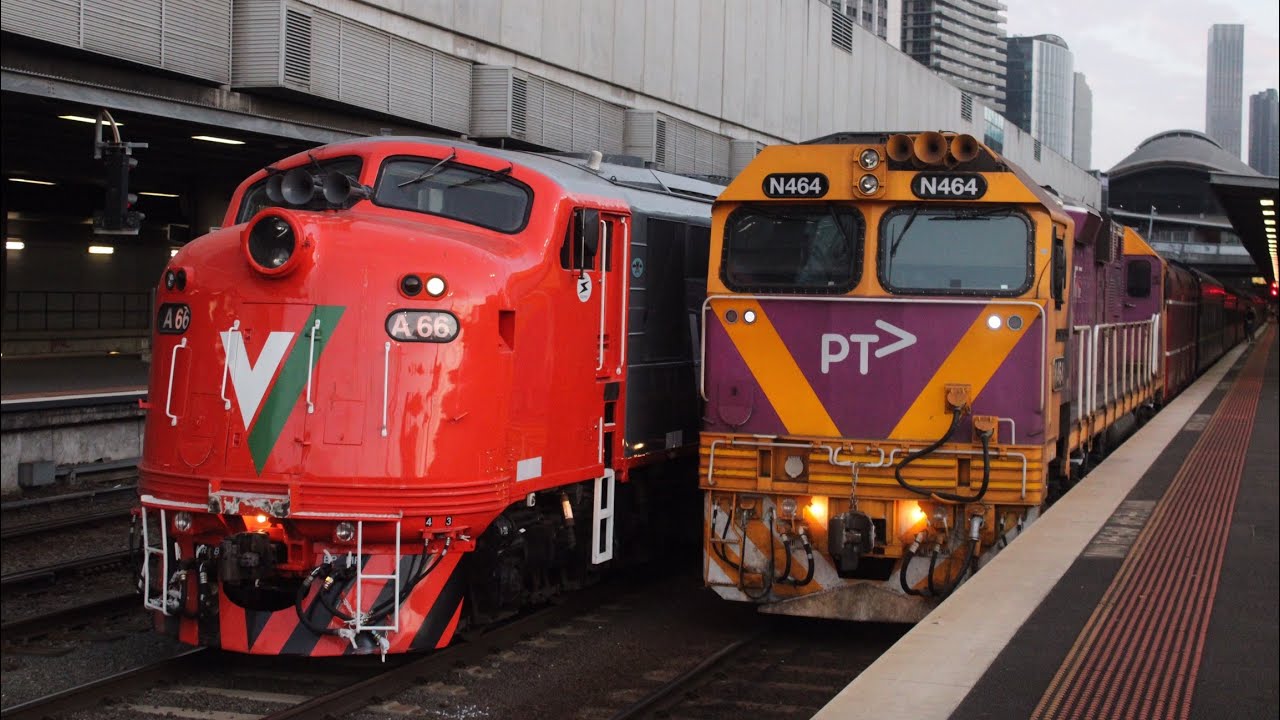 V/line Express | 707 Operations The Grainlander | 17/2/23 - YouTube