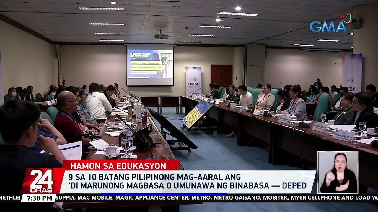9 sa 10 batang Pilipinong mag-aaral ang 'di marunong magbasa o umunawa ...