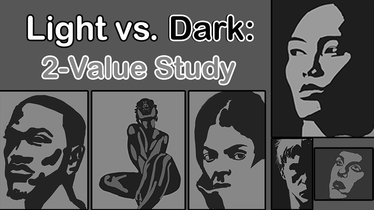 Study values with me | Value Study #4 (4x speed) - YouTube