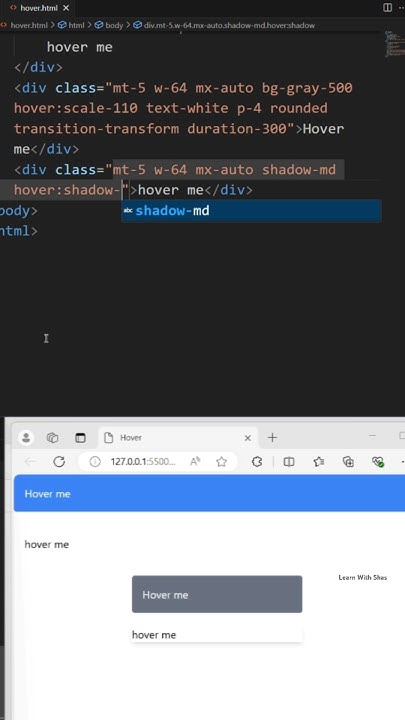 Hover Effects Part 1tailwindcss Hovereffects Frontendwebdevtipscoding Part1