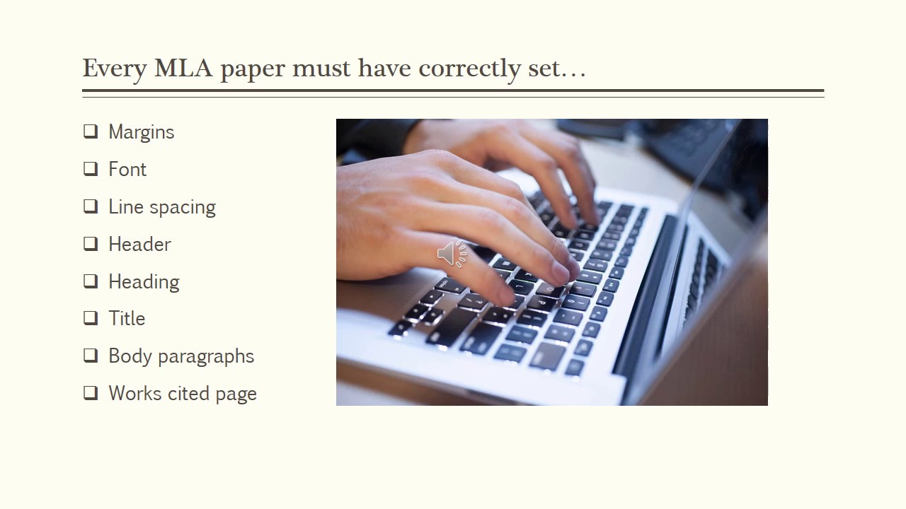 MLA 8 Paper Setup 2017 18 YouTube MLA 8 Paper Setup 2017 18 YouTube