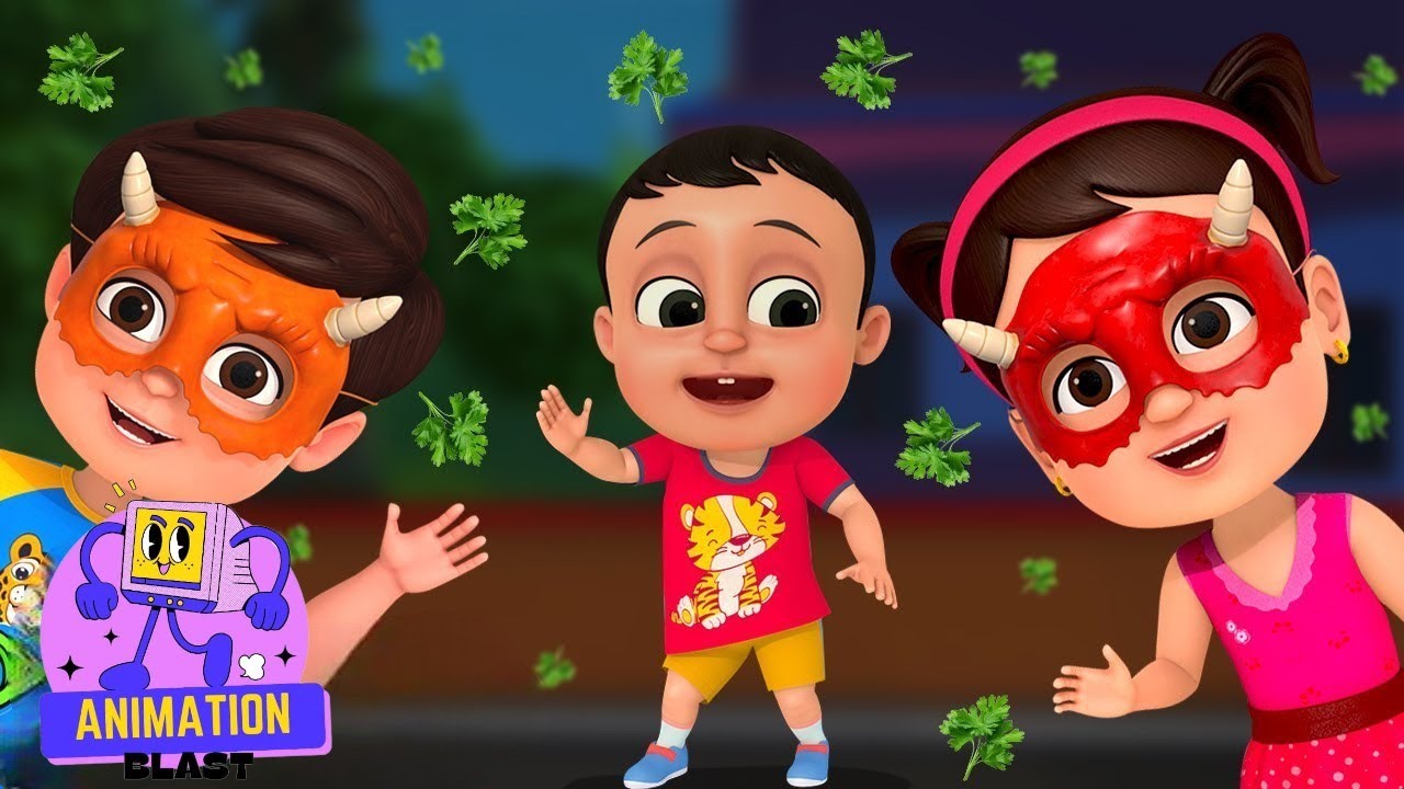 Chhota Bachcha Jaan Ke Humko | Nursery Rhymes for Kids | Animation ...