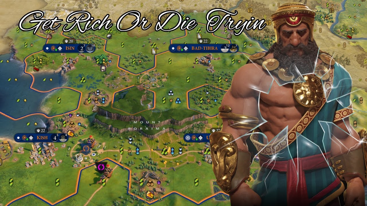 Gilgamesh Get Rich or Die Tryin. Gilgamesh Civ 6 Deity Science - YouTube