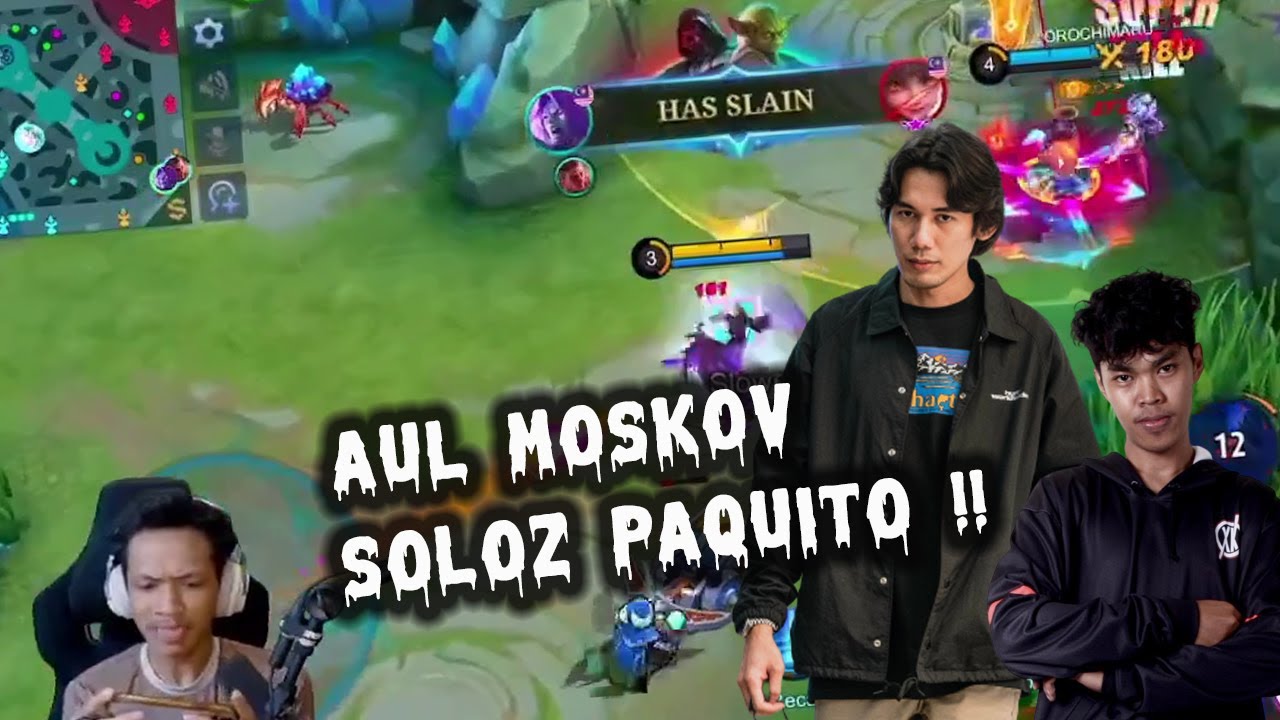 AUL MOSKOV SOLOZ PAQUITO !! MOBILE LEGENDS - YouTube